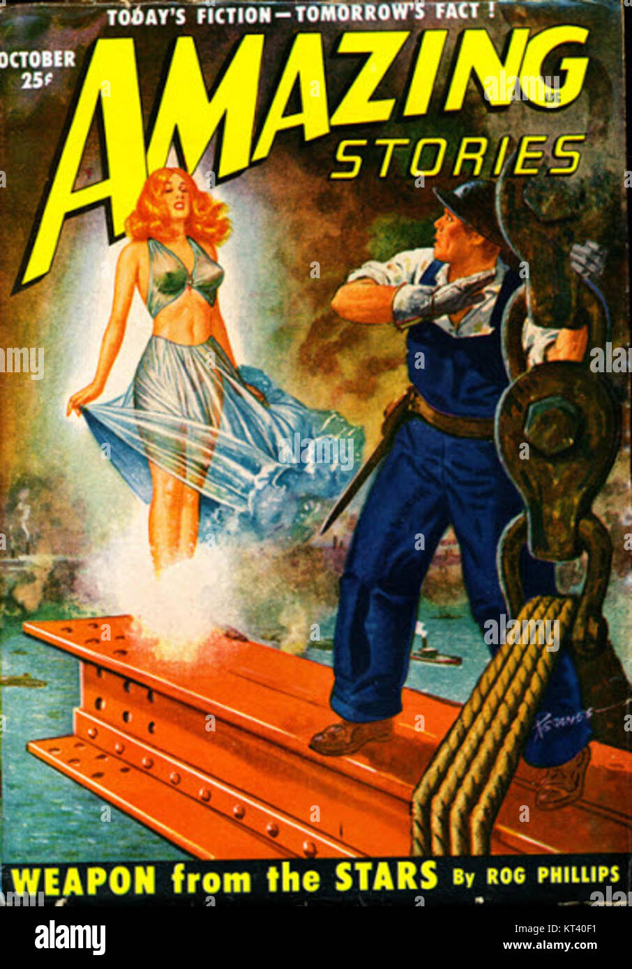 *Amazing Stories* was a science fiction magazine first published in ...