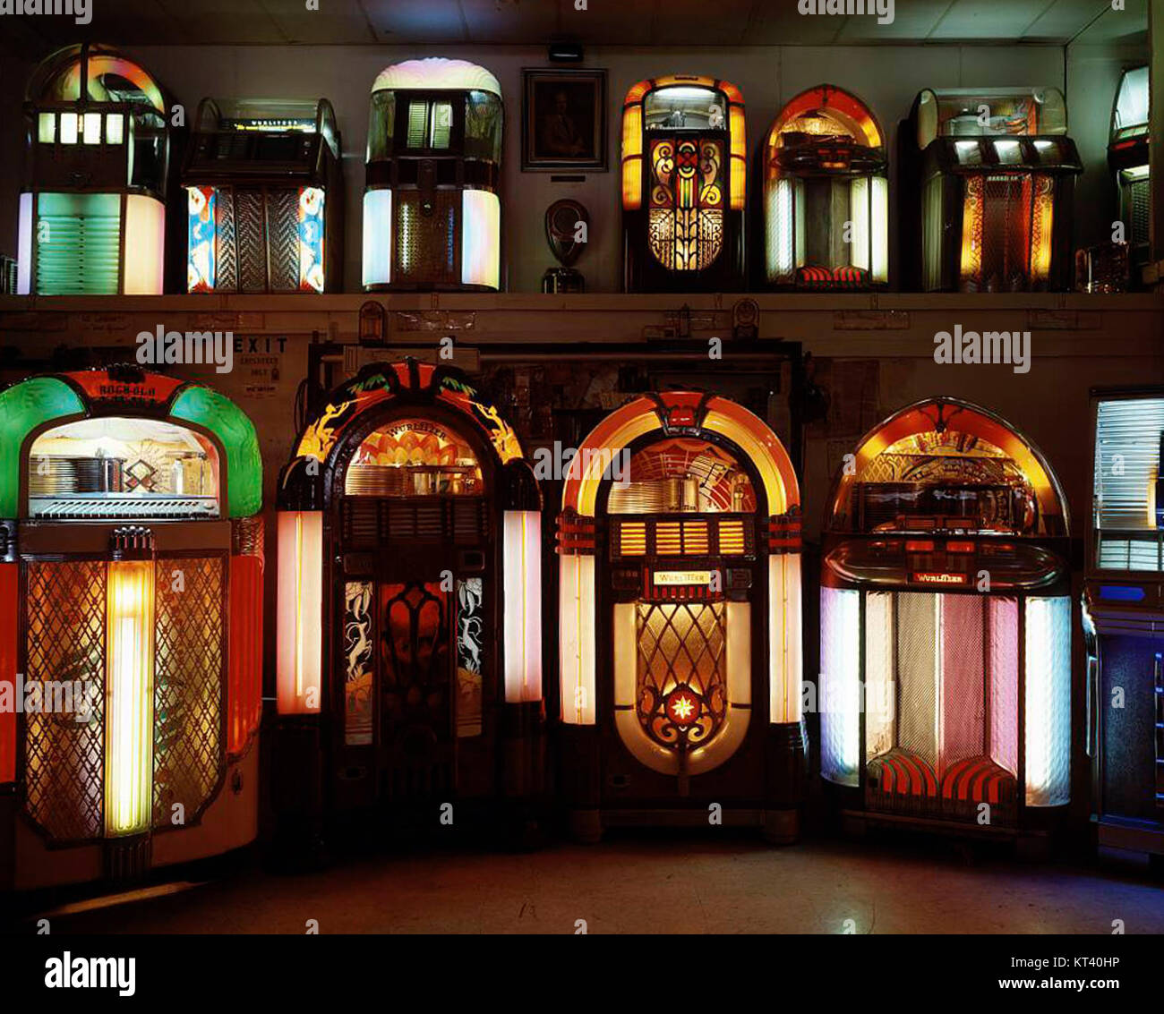 The Juke Box Museum is a collection showcasing the history and ...