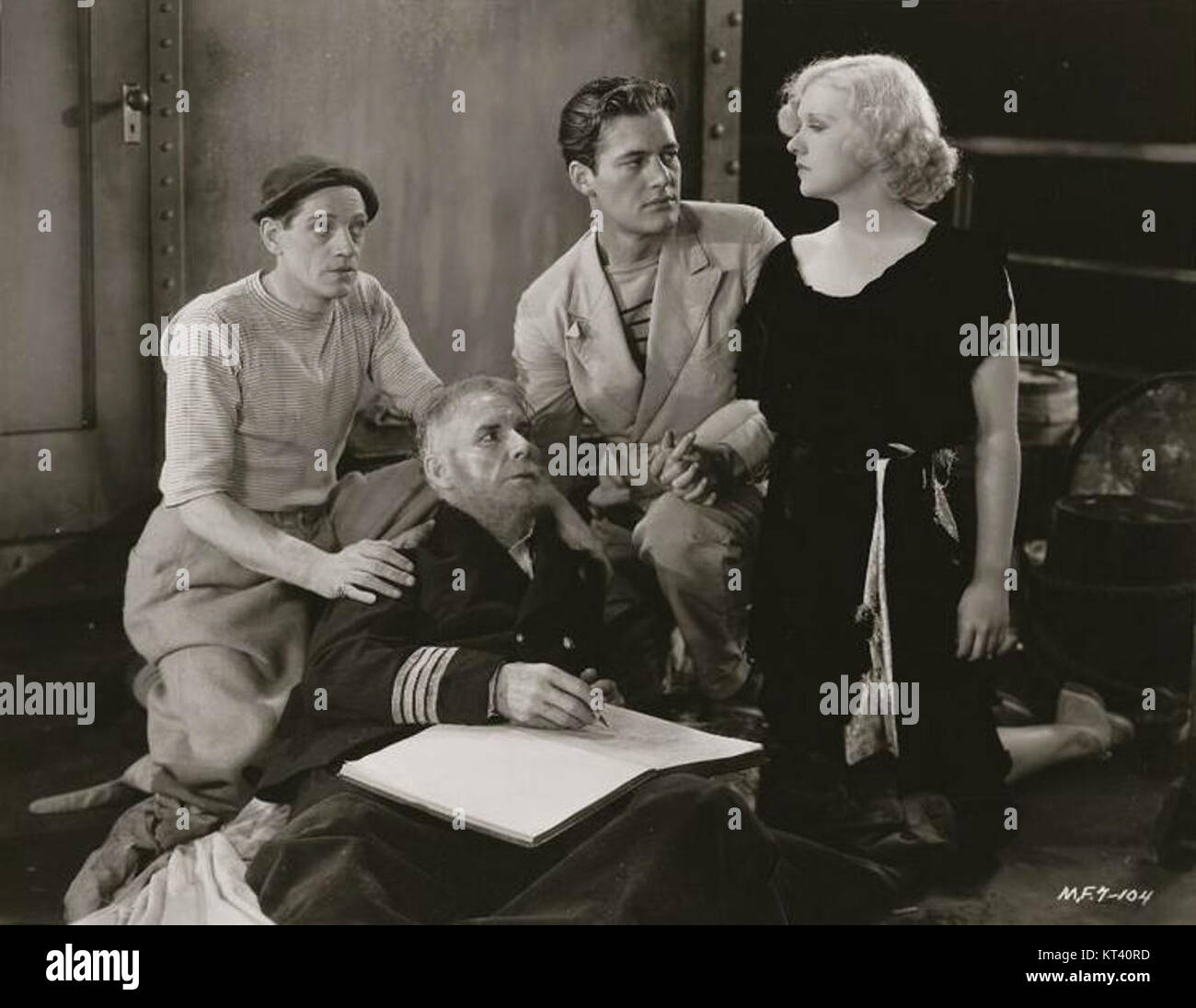 This image is from the 1933 film Jungle Bride, a romantic adventure ...