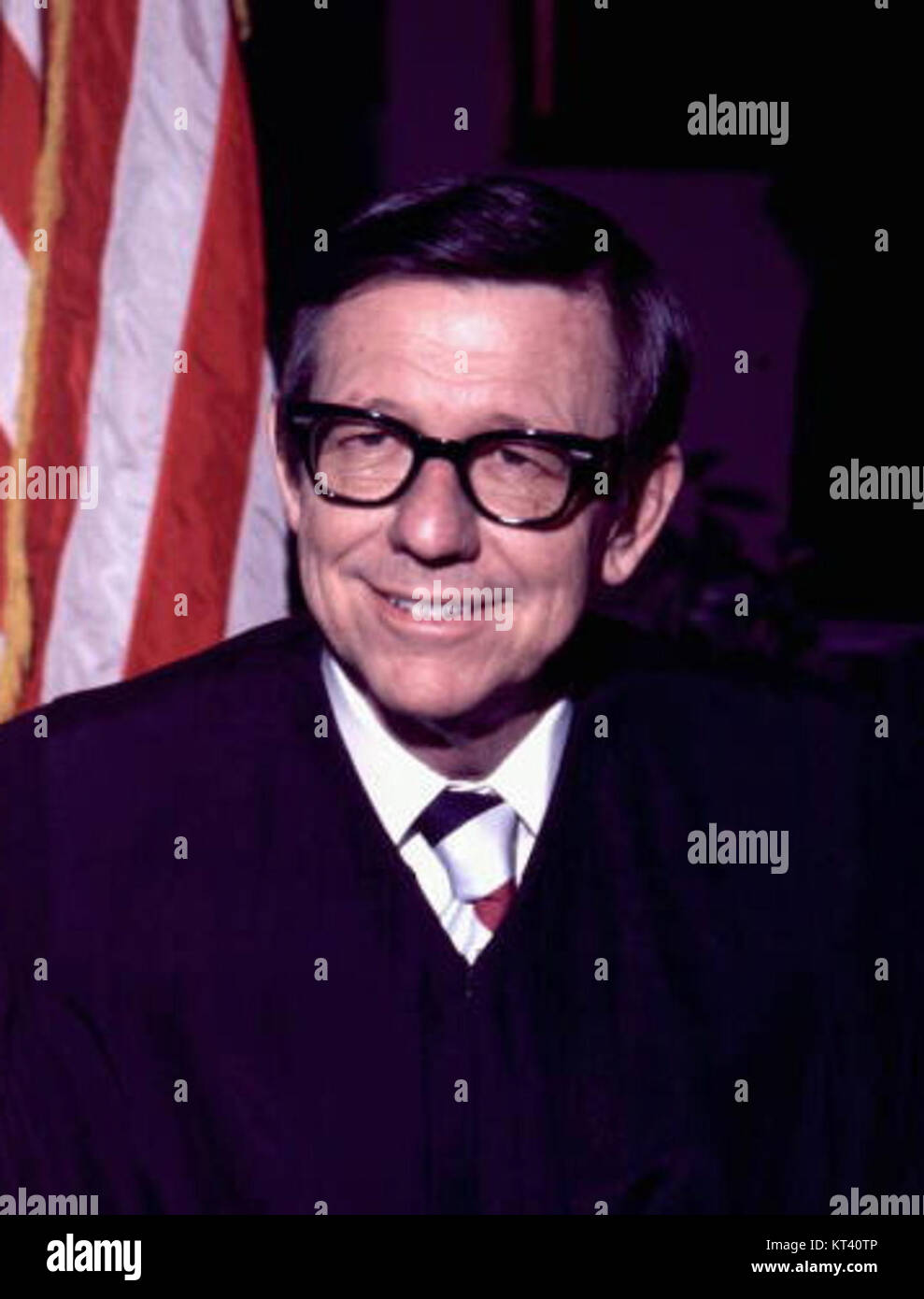 A portrait of Justice Frederick B. Karl, a respected figure in law and ...