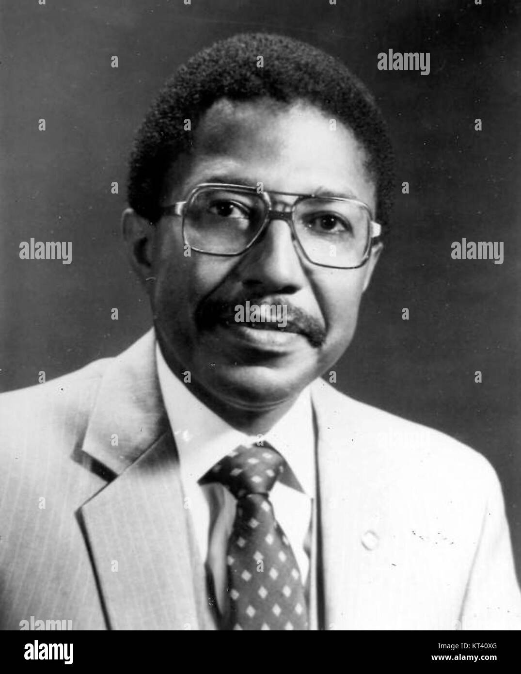 A portrait of J.T. Hargrett, an influential figure in his field, known ...