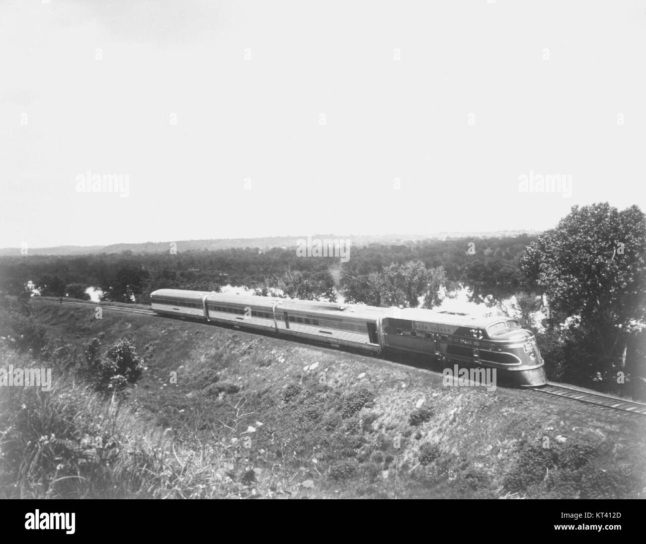 The Kansas City Rocket was a prominent passenger train that ran during ...