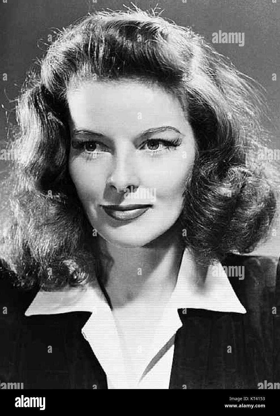 A close-up of Katharine Hepburn, one of Hollywood's most iconic ...