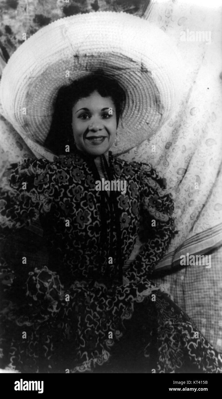 A portrait of Katherine Dunham, captured by photographer Carl Van ...
