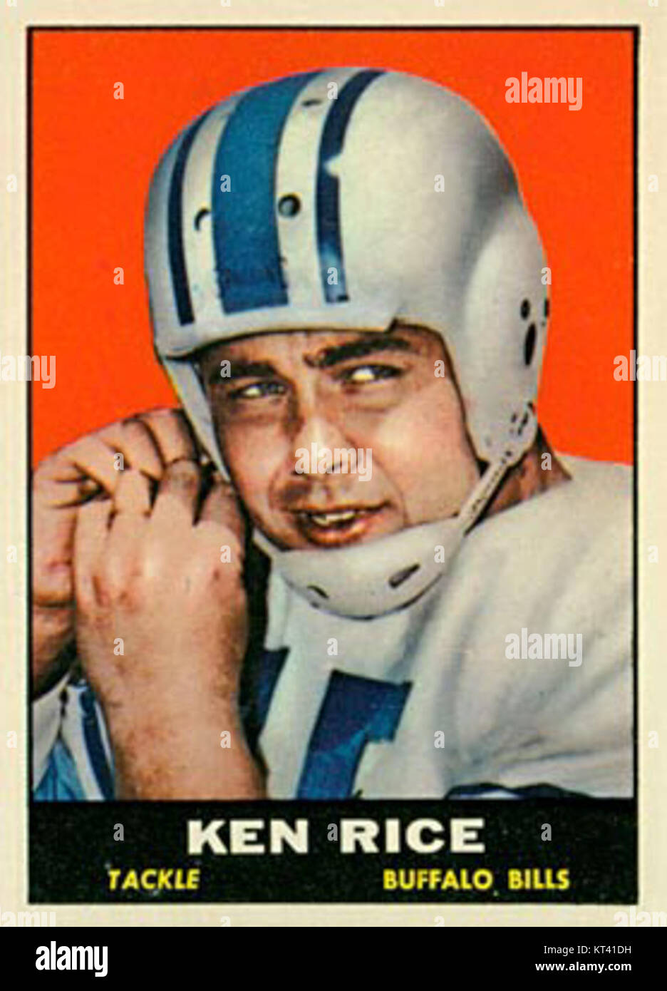 Ken Rice 1961 Topps Stock Photo - Alamy