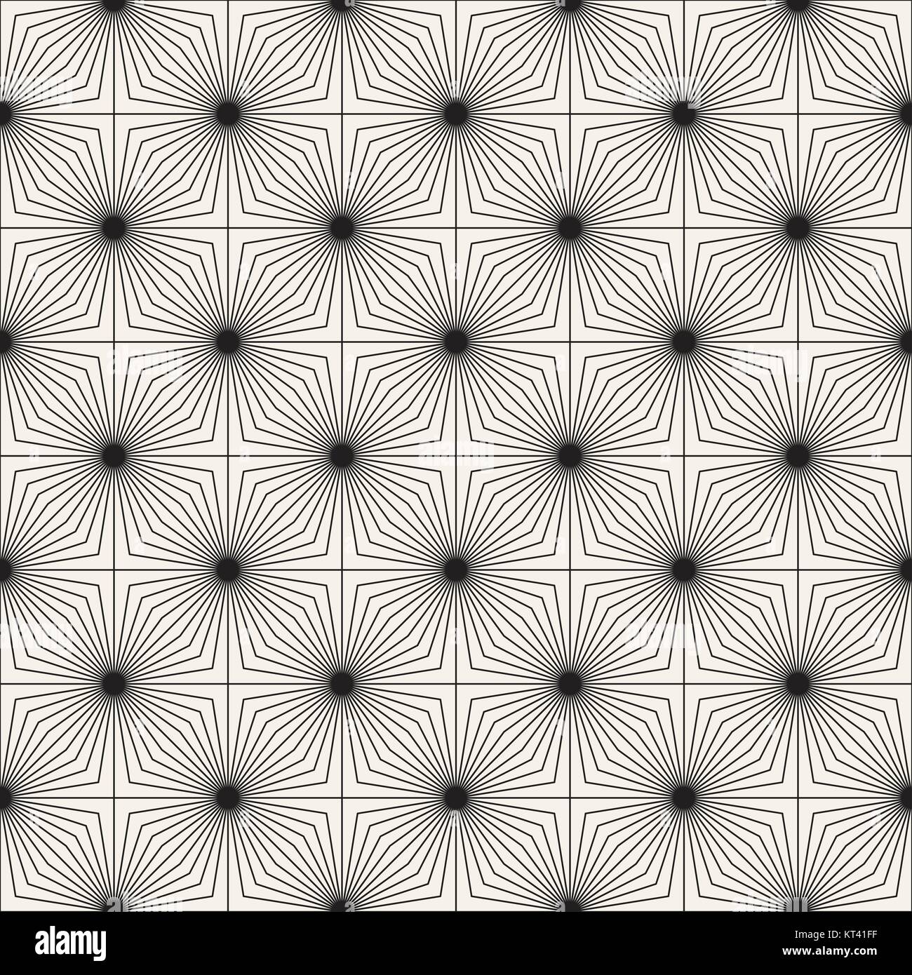 Vector seamless lattice pattern. Modern stylish texture with monochrome ...
