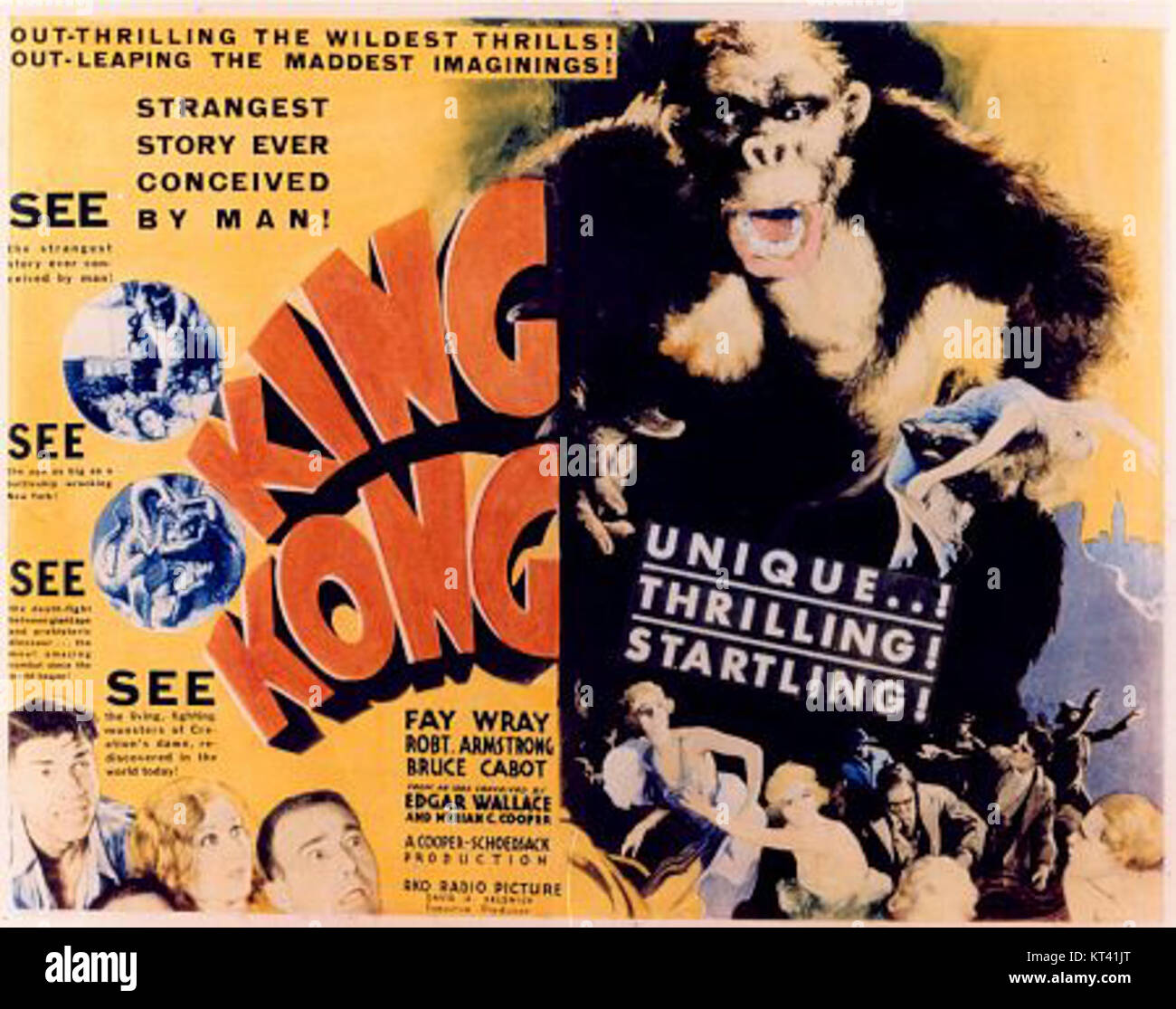 King kong movie 1933 hi-res stock photography and images - Alamy