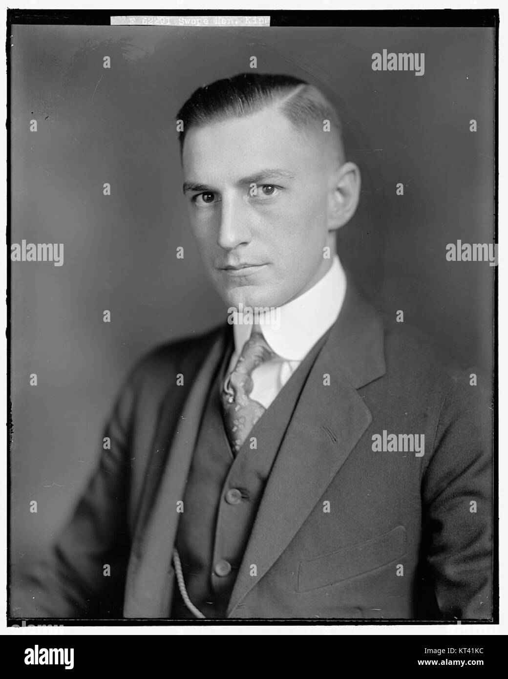 King Swope, captured by Harris and Ewing, is a historical photograph ...