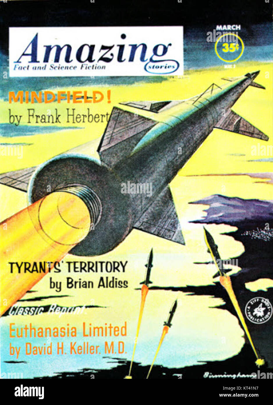 'Amazing Stories' is a science fiction magazine that began publication ...