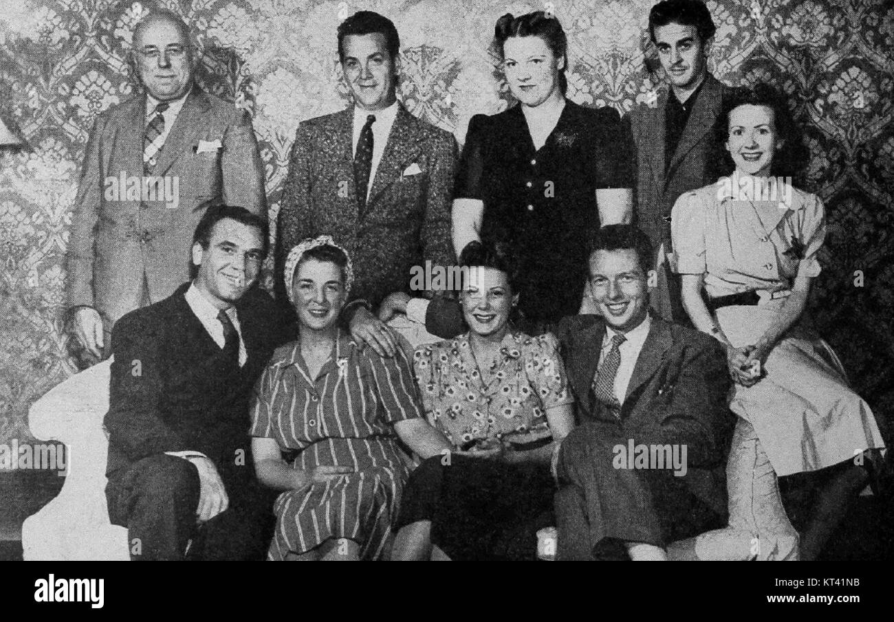 Kitty Keane was part of the NBC Red Network cast in 1940, a prominent ...