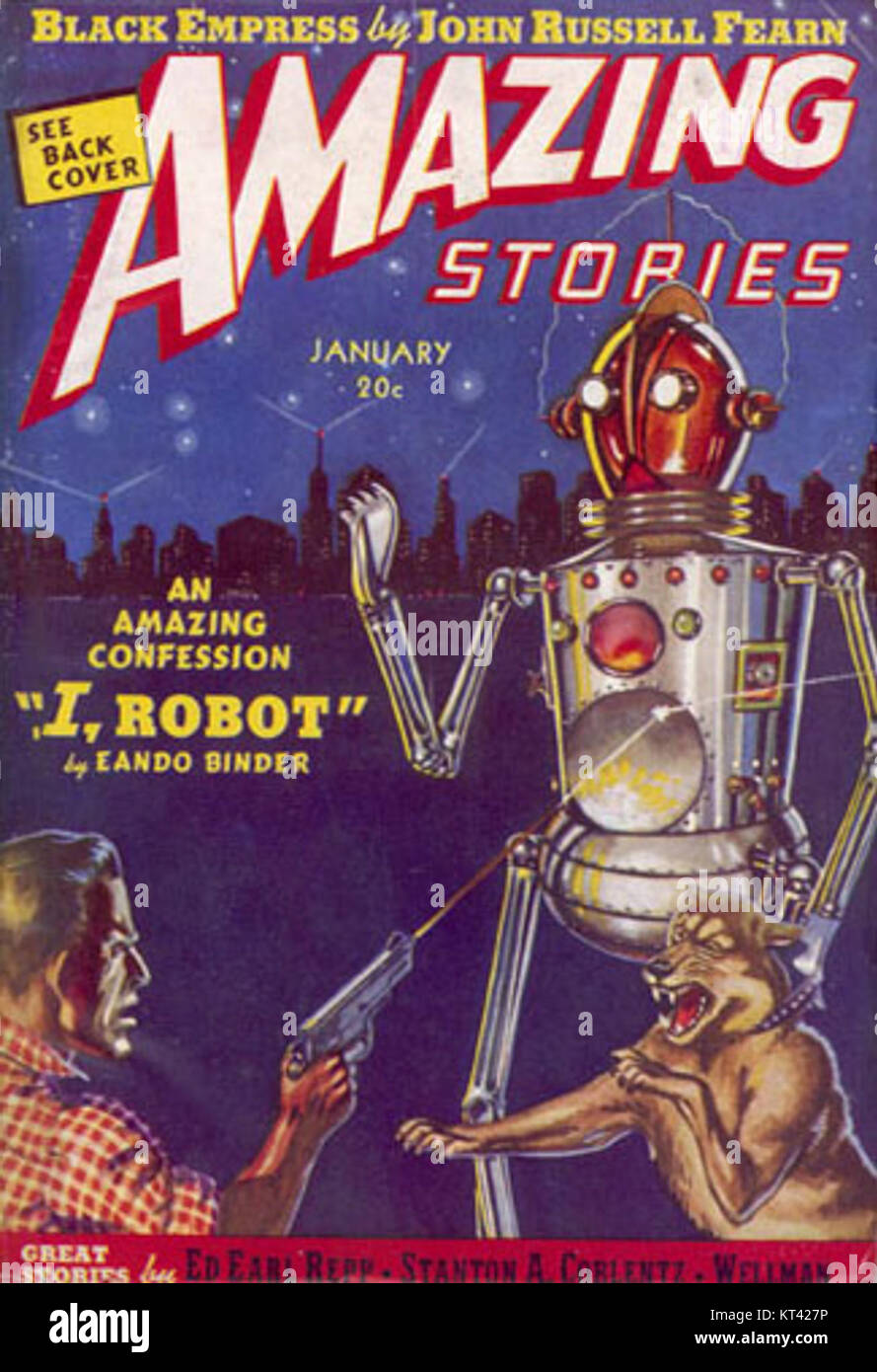 Amazing Stories, a pioneering science fiction magazine, featured ...