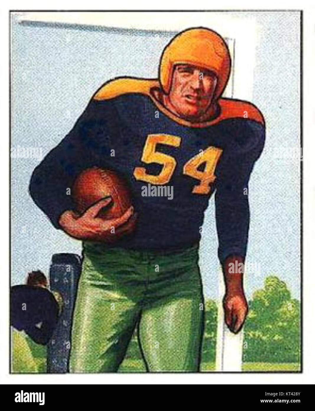 This card from the 1950 Bowman series features Larry Craig, an American ...