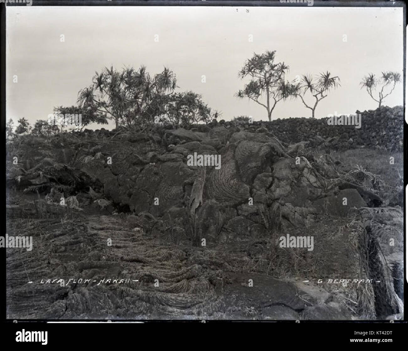 The photograph titled 'Lava Flow Hawaii (06)' by Brother Bertram ...