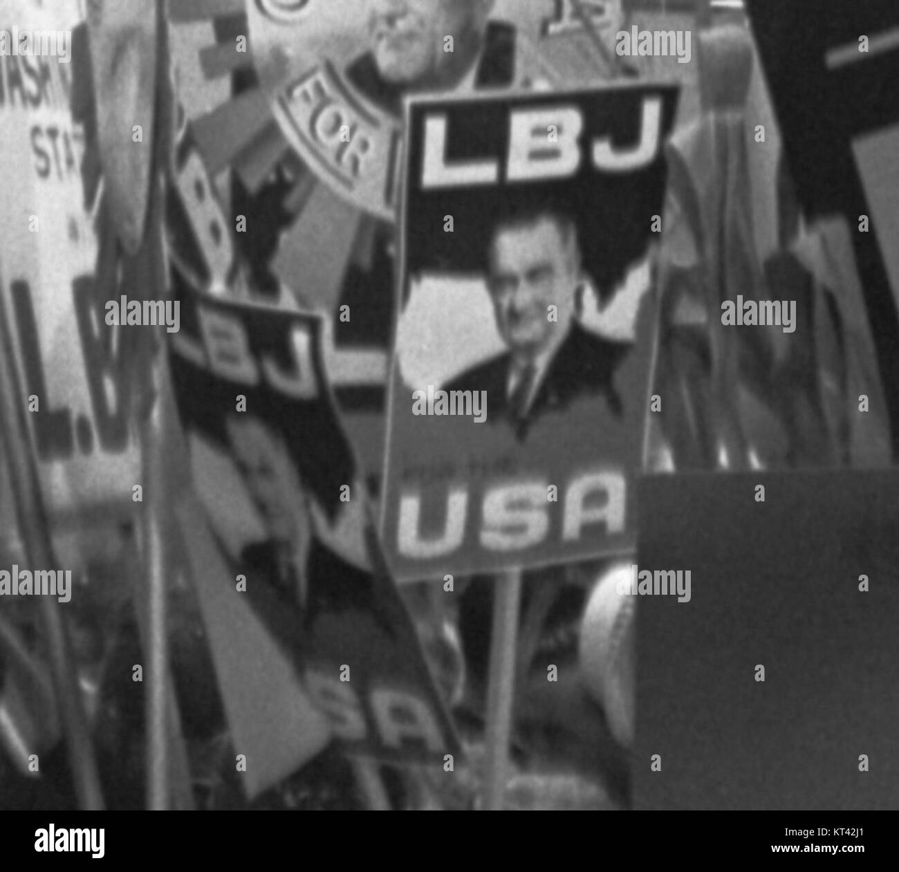 Lyndon johnson 1964 hi-res stock photography and images - Alamy