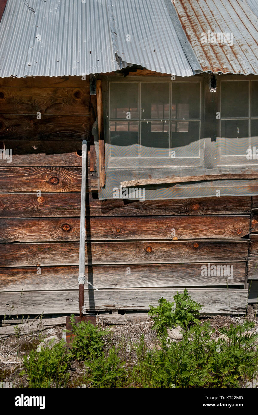 Historic mining town of Warren, Idaho Stock Photo - Alamy