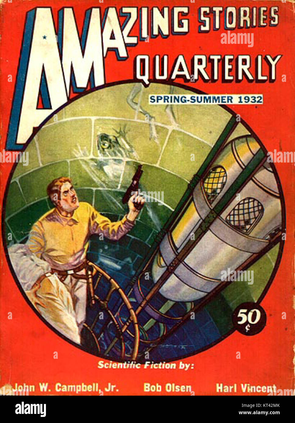 Amazing Stories Quarterly, Spring-Summer 1932 edition, was a pulp ...