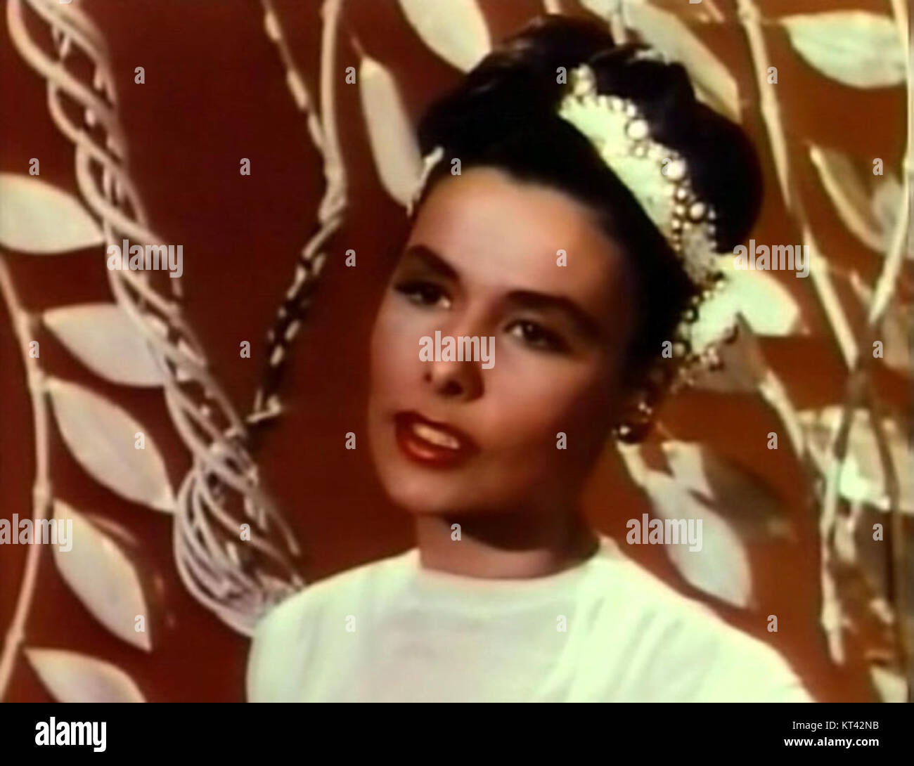 Lena Horne performing in the 1946 film *Till the Clouds Roll By*. The ...