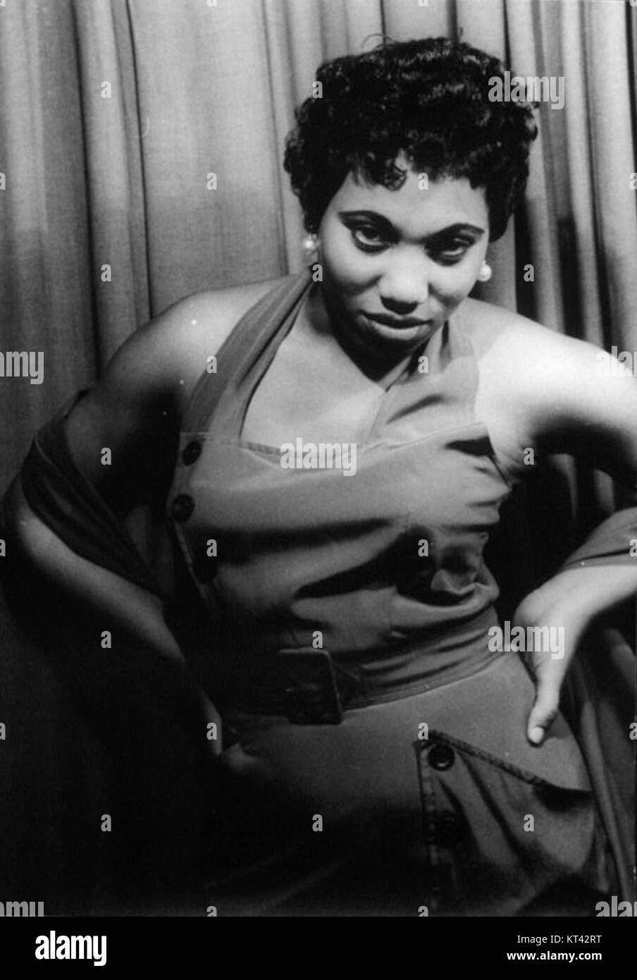 A portrait of renowned opera singer Leontyne Price, captured by ...