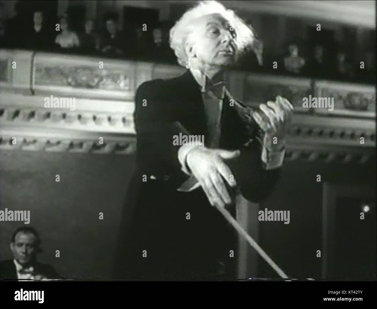 Leopold Stokowski, a renowned conductor, performed at Carnegie Hall in ...