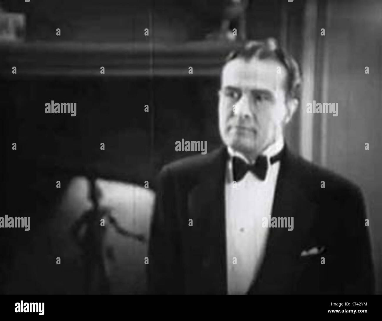 A photograph or record from 1932 showing Lester Vail, possibly an actor ...