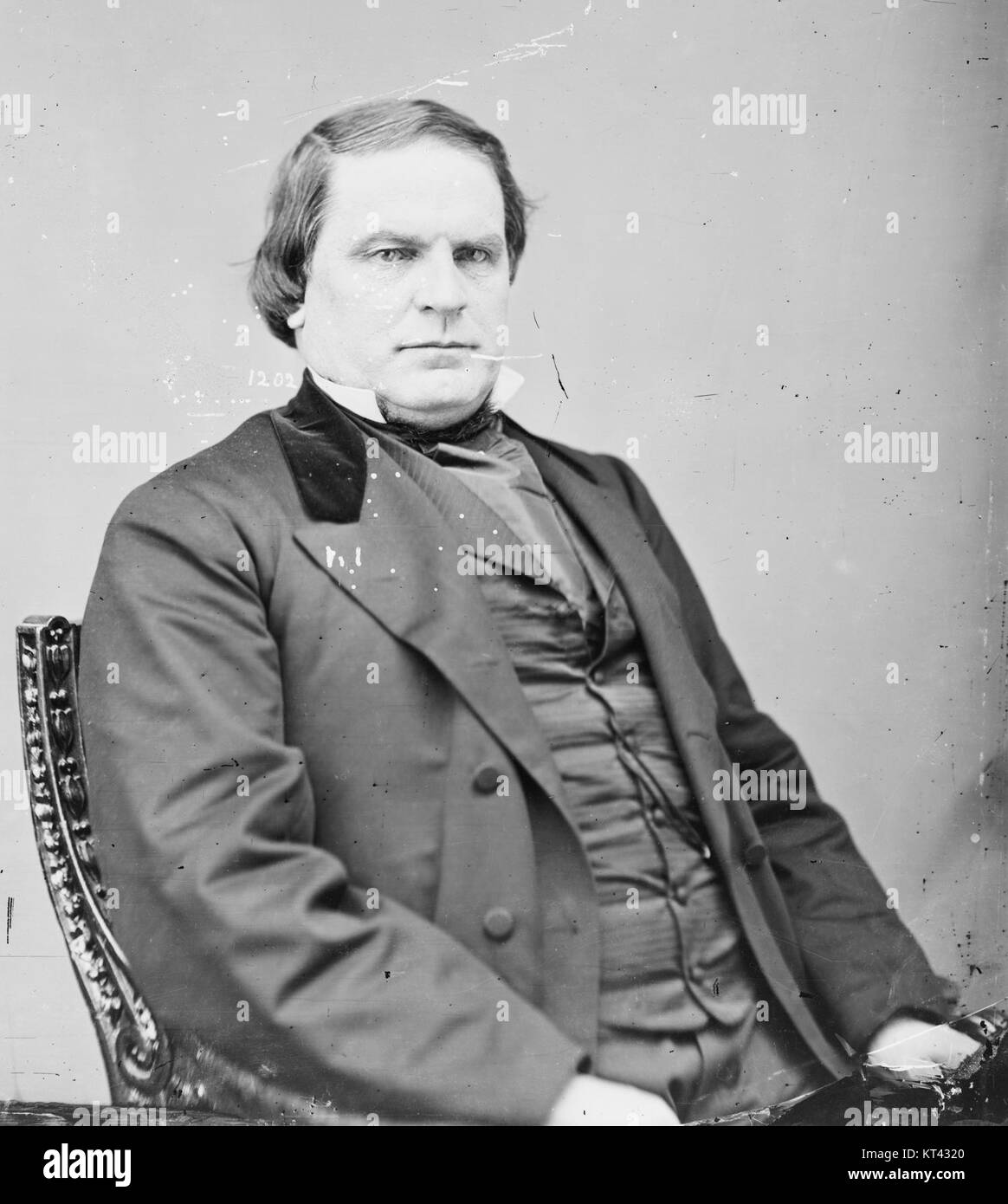 Photograph of Lewis E. Parsons, captured by Brady-Handy, known for its ...