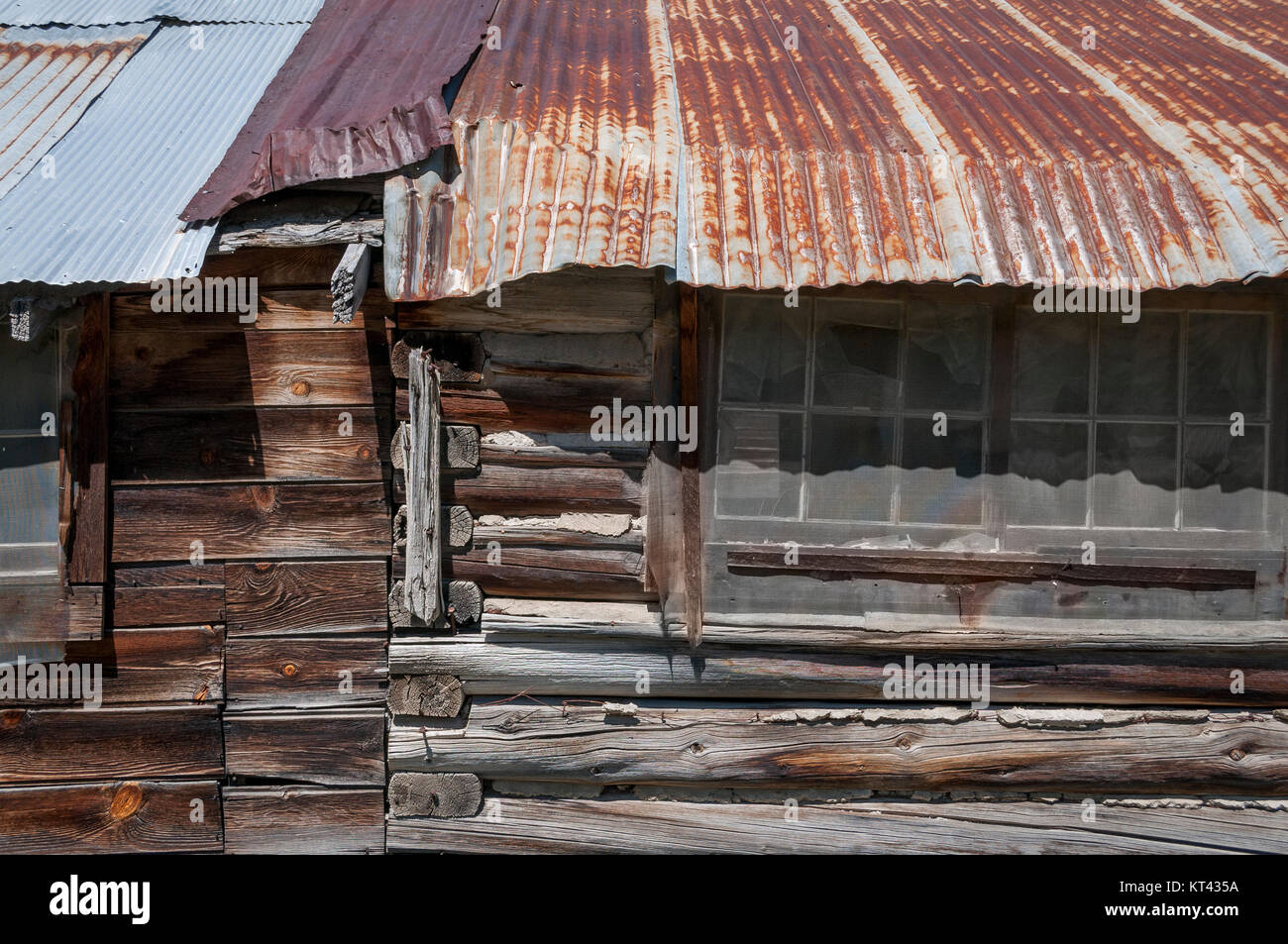 Historic mining town of Warren, Idaho Stock Photo - Alamy