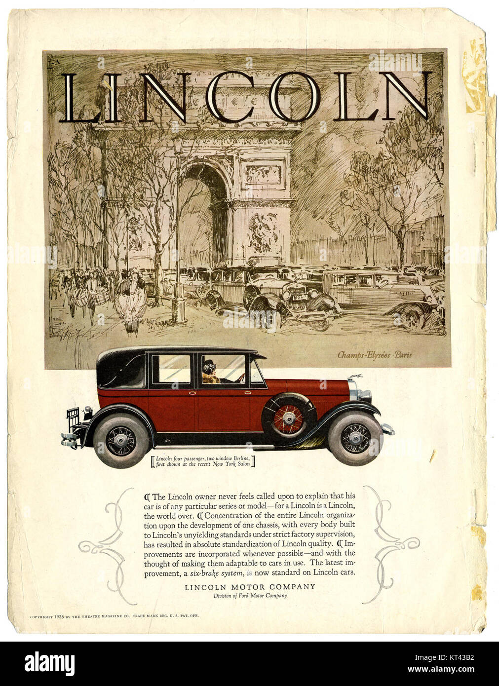 1927 lincoln hi-res stock photography and images - Alamy