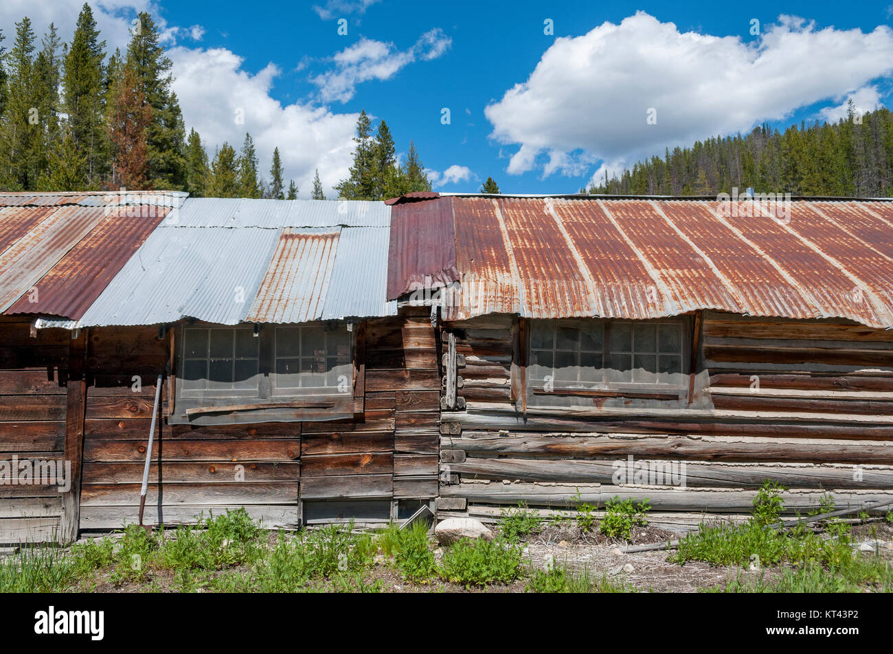 Historic mining town of Warren, Idaho Stock Photo - Alamy