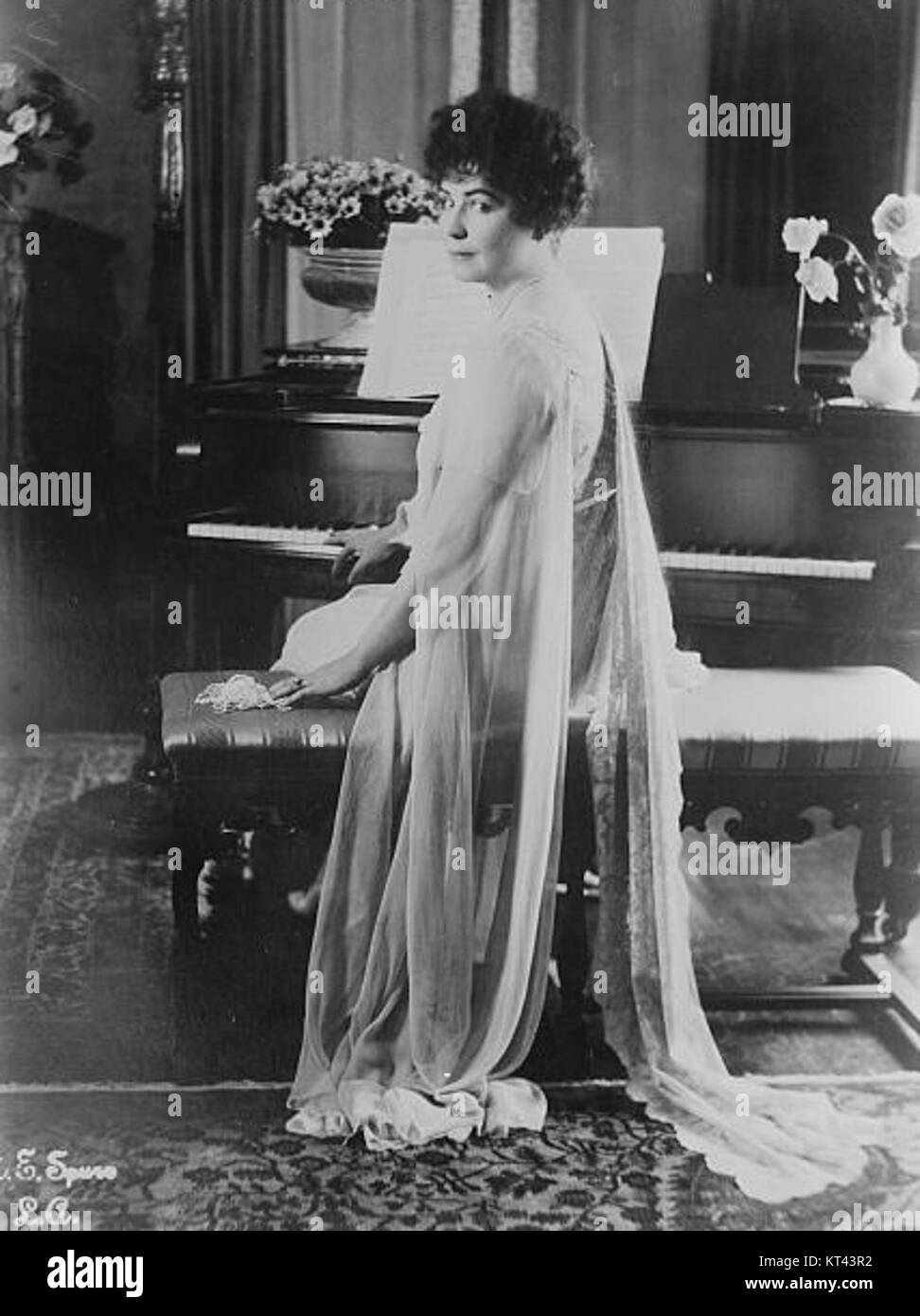 Lois Weber, a pioneering American film director and actress, is shown ...