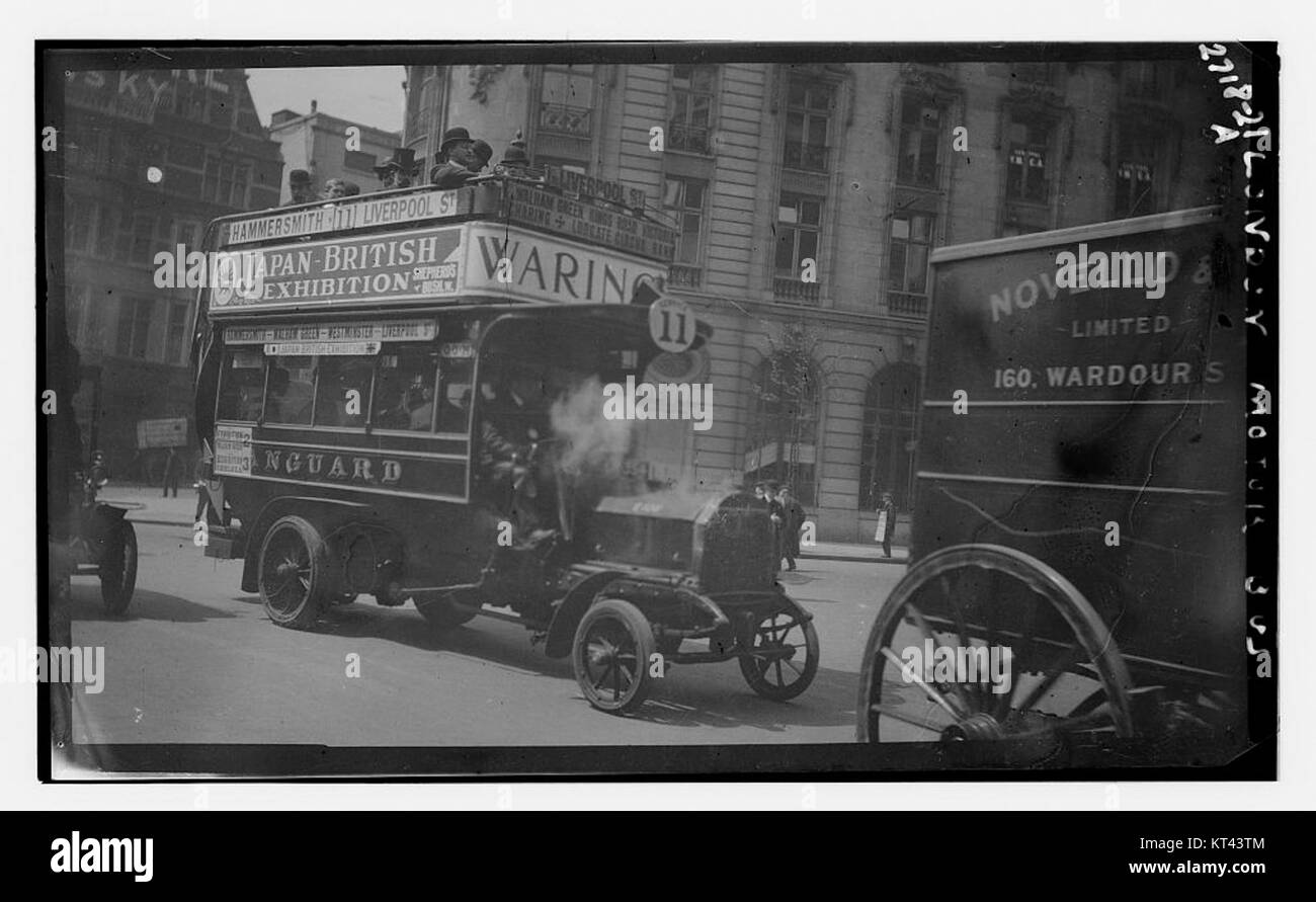 The London motor bus refers to a historic bus model used in London ...
