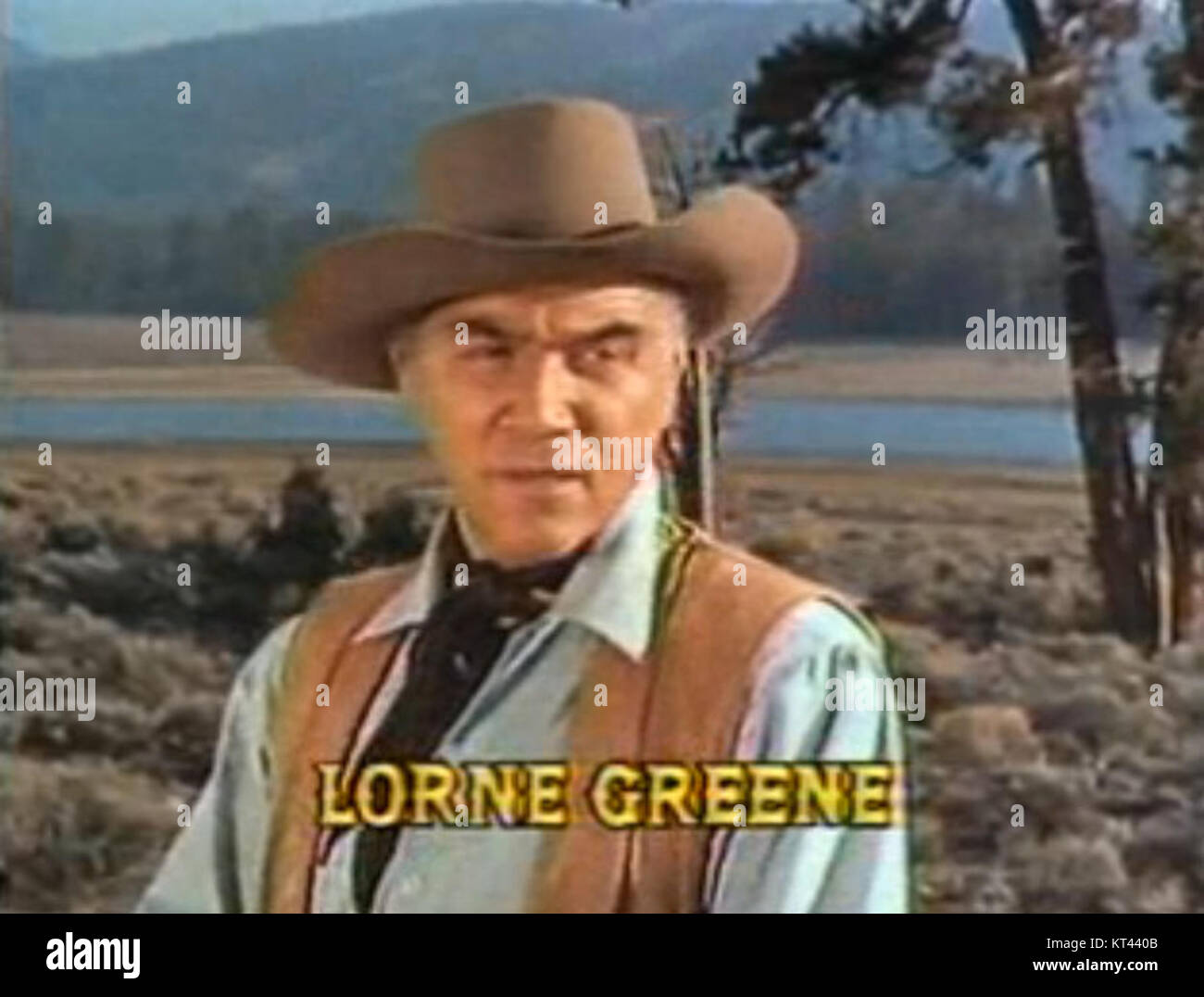 This opening credit scene from the popular TV show Bonanza features ...