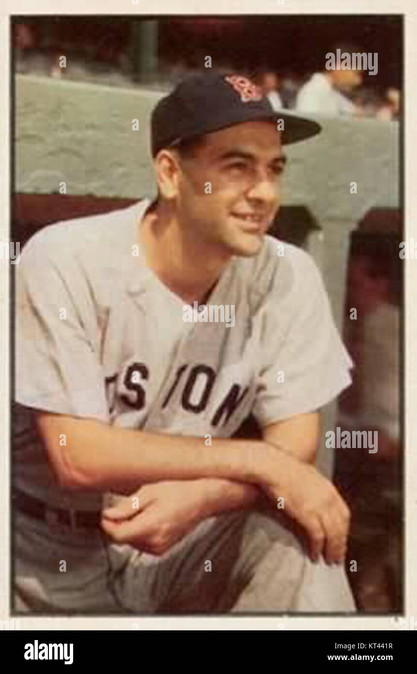 This 1953 Bowman card features Lou Boudreau, a Major League Baseball ...