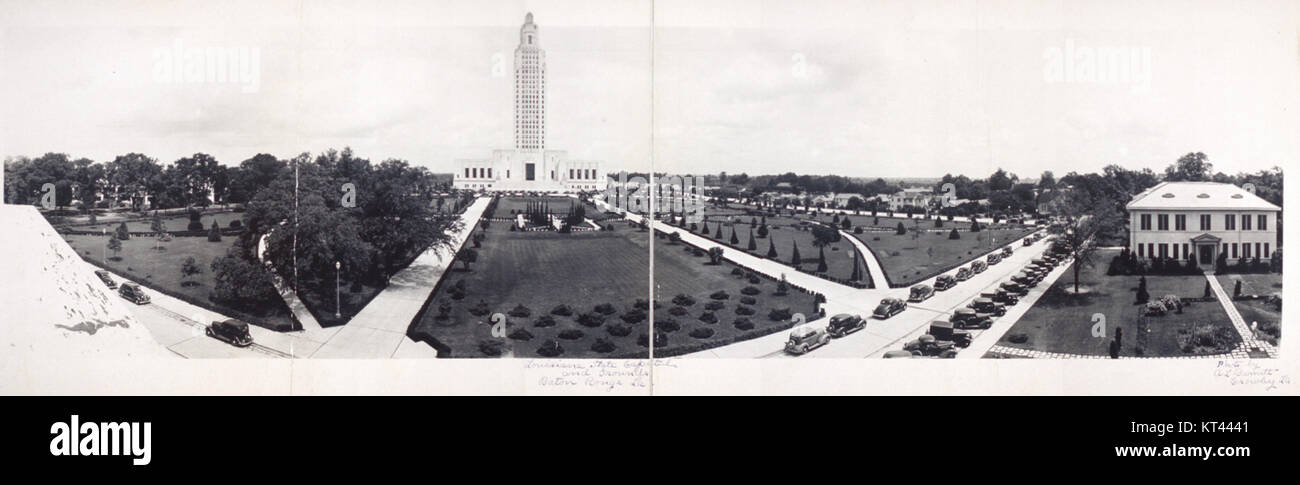 The Louisiana State Capitol, completed in 1935, stands as a prominent ...