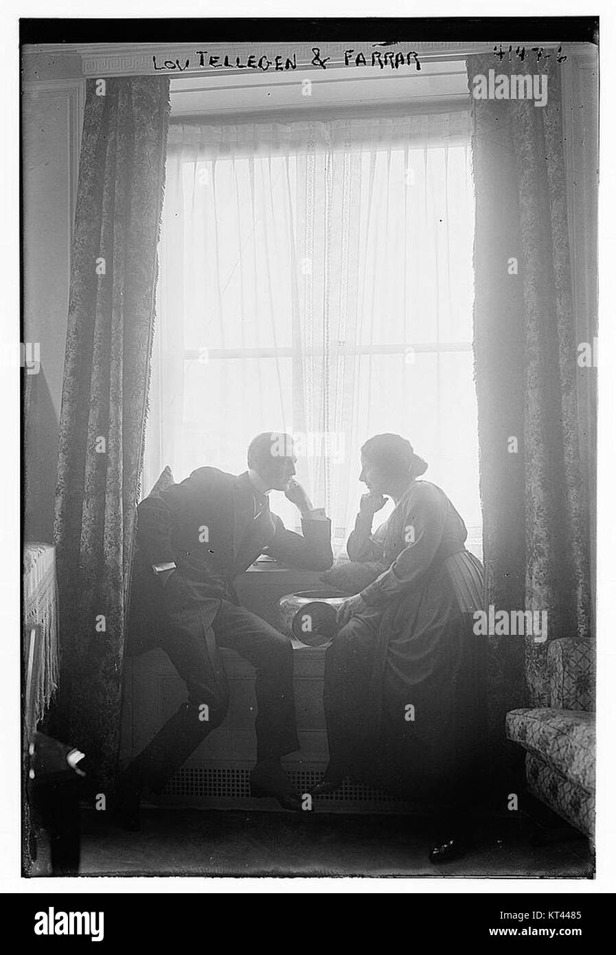 Lou Tellegen and Geraldine Farrar were notable figures in early 20th ...