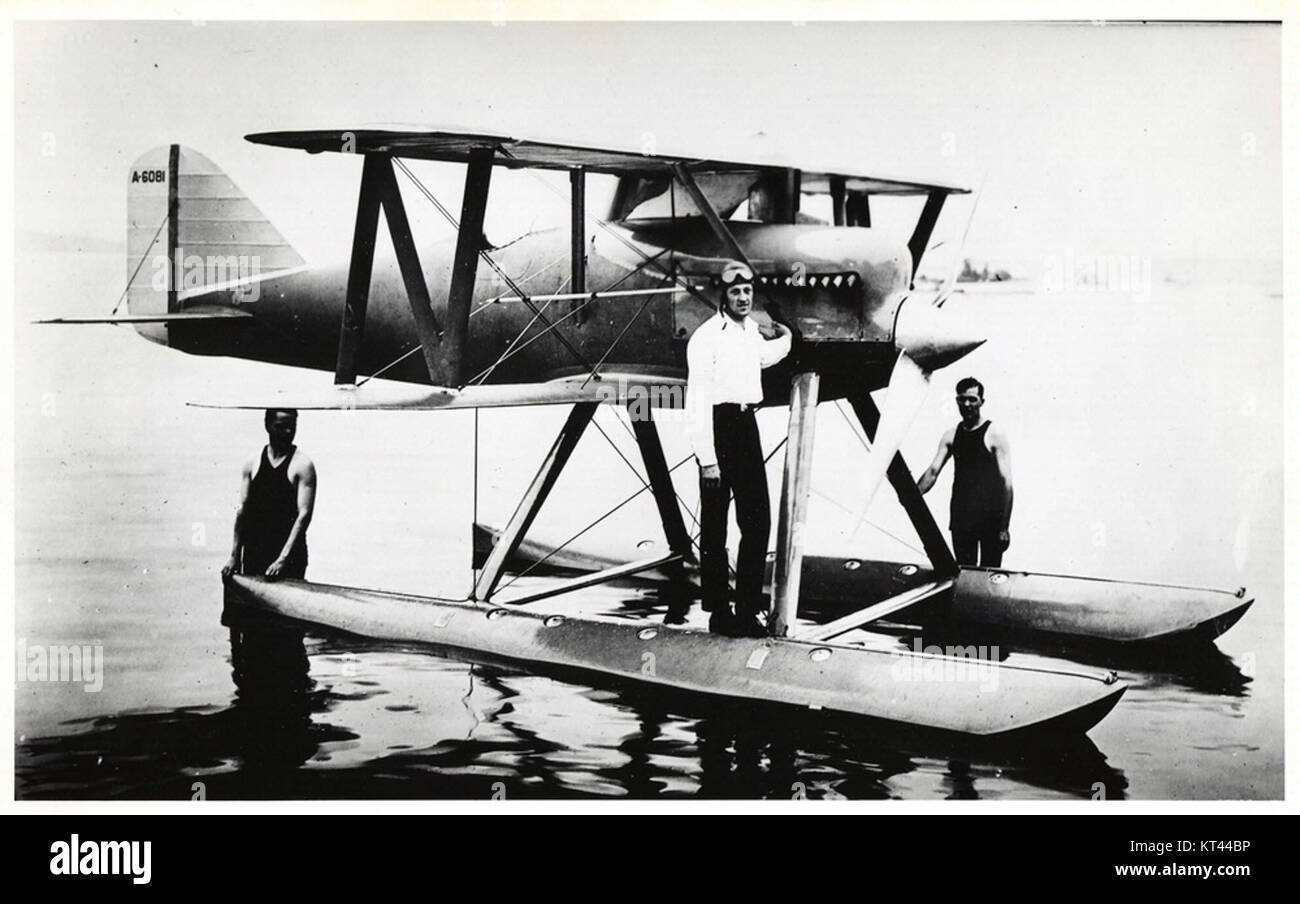 Photograph from September 1923 showing Lieutenant David Rittenhouse ...
