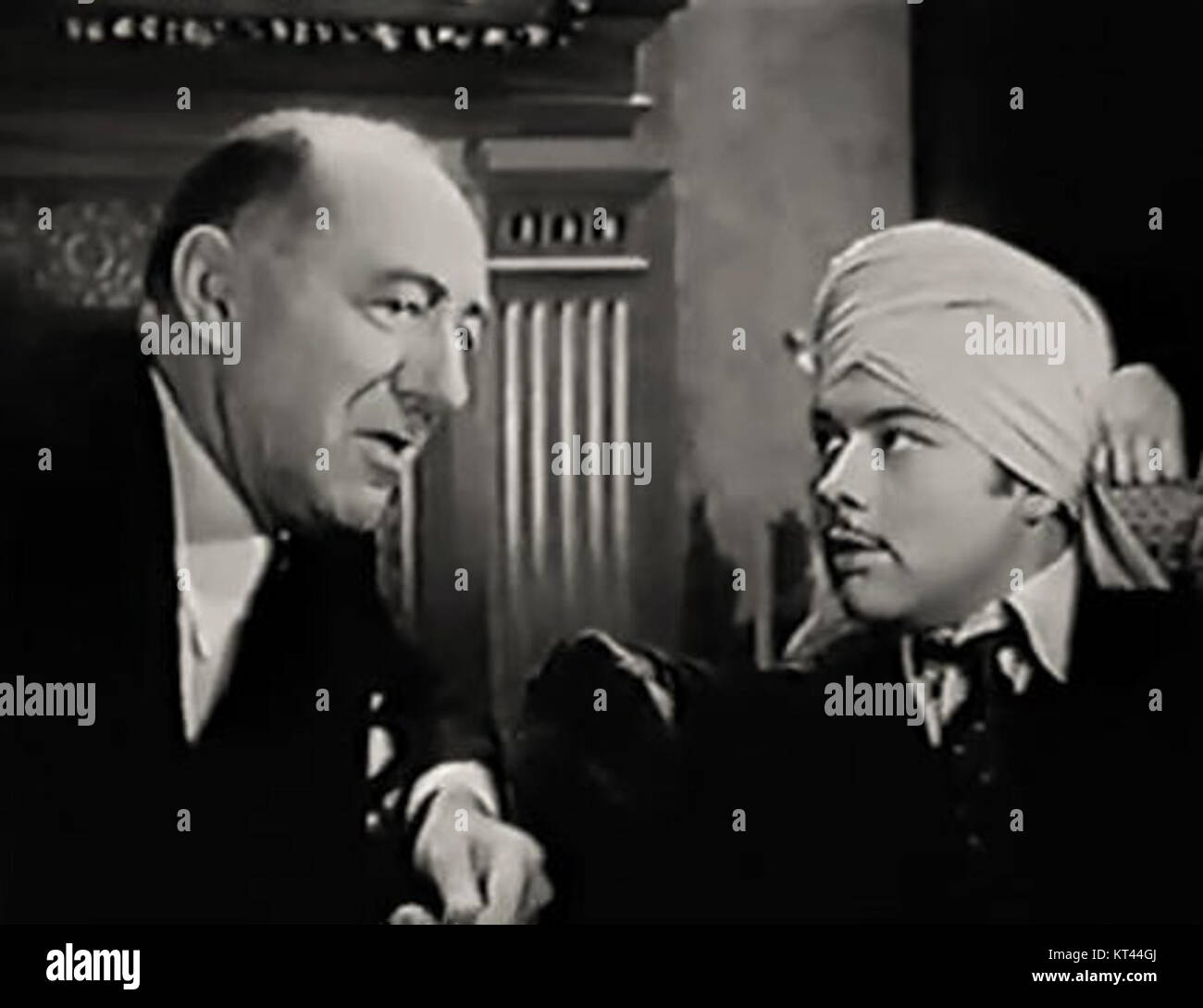 Lumsden Hare-Turhan Bey in Shadows on the Stairs Stock Photo - Alamy