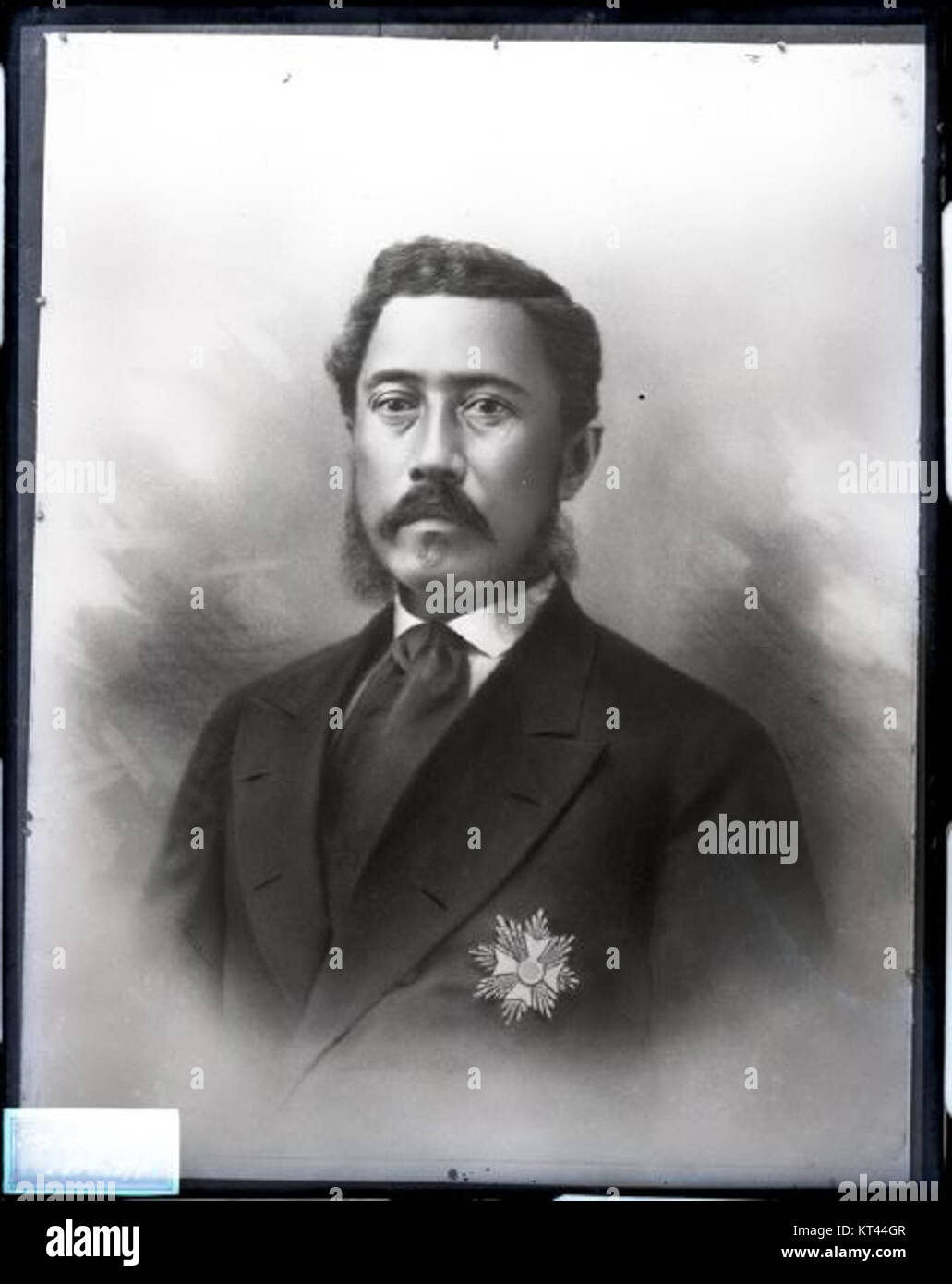 Lunalilo, a King of Hawaii, is captured in a photograph from the ...