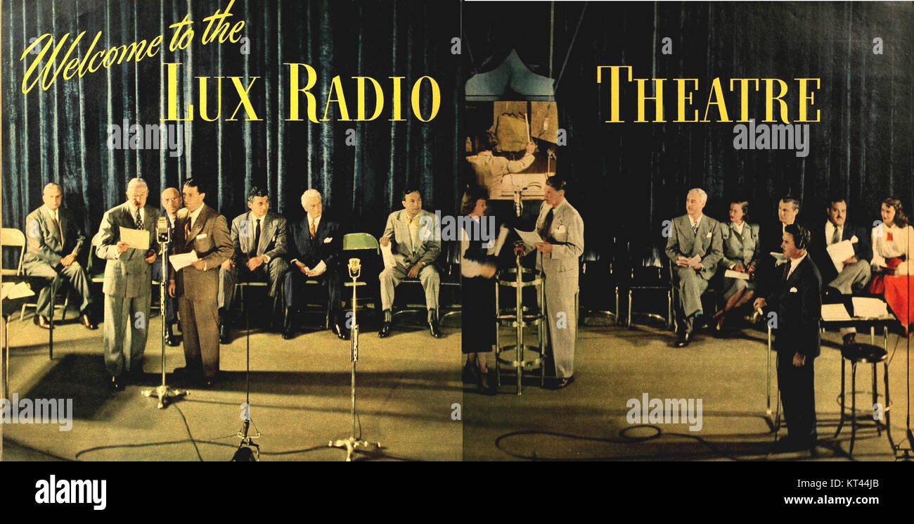 Lux radio theatre hi-res stock photography and images - Alamy