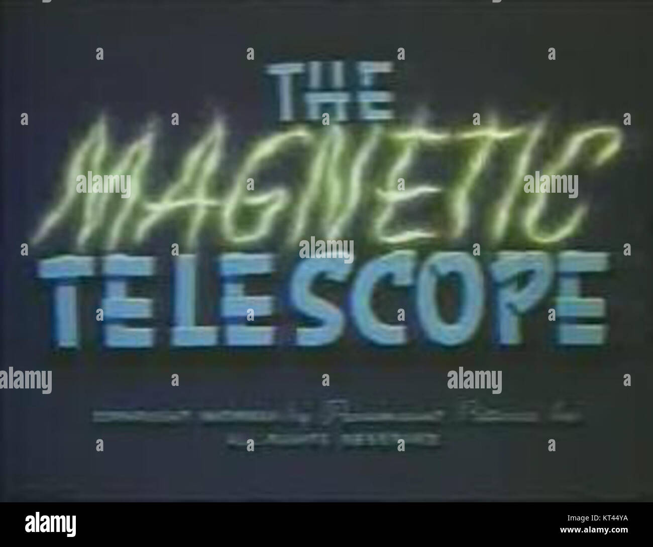 A magnetic telescope is a scientific instrument used to observe ...