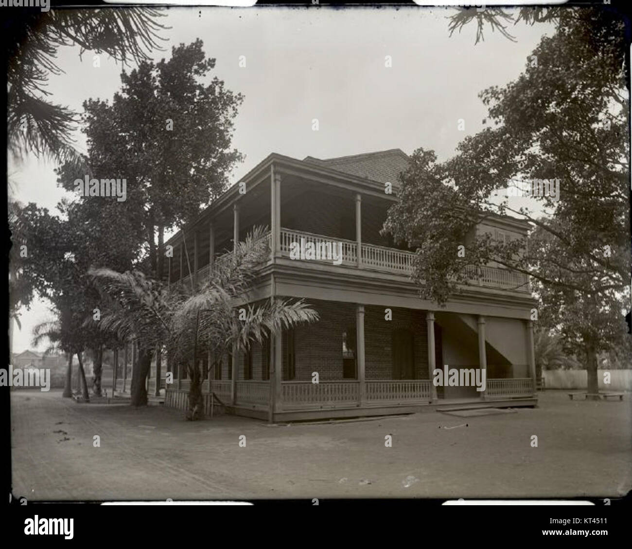 The main building of Saint Louis College, captured by Brother Bertram ...