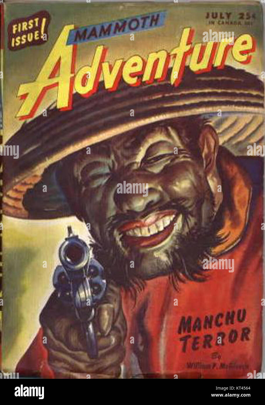 This refers to an issue of the 'Mammoth Adventure' magazine from 1946 ...