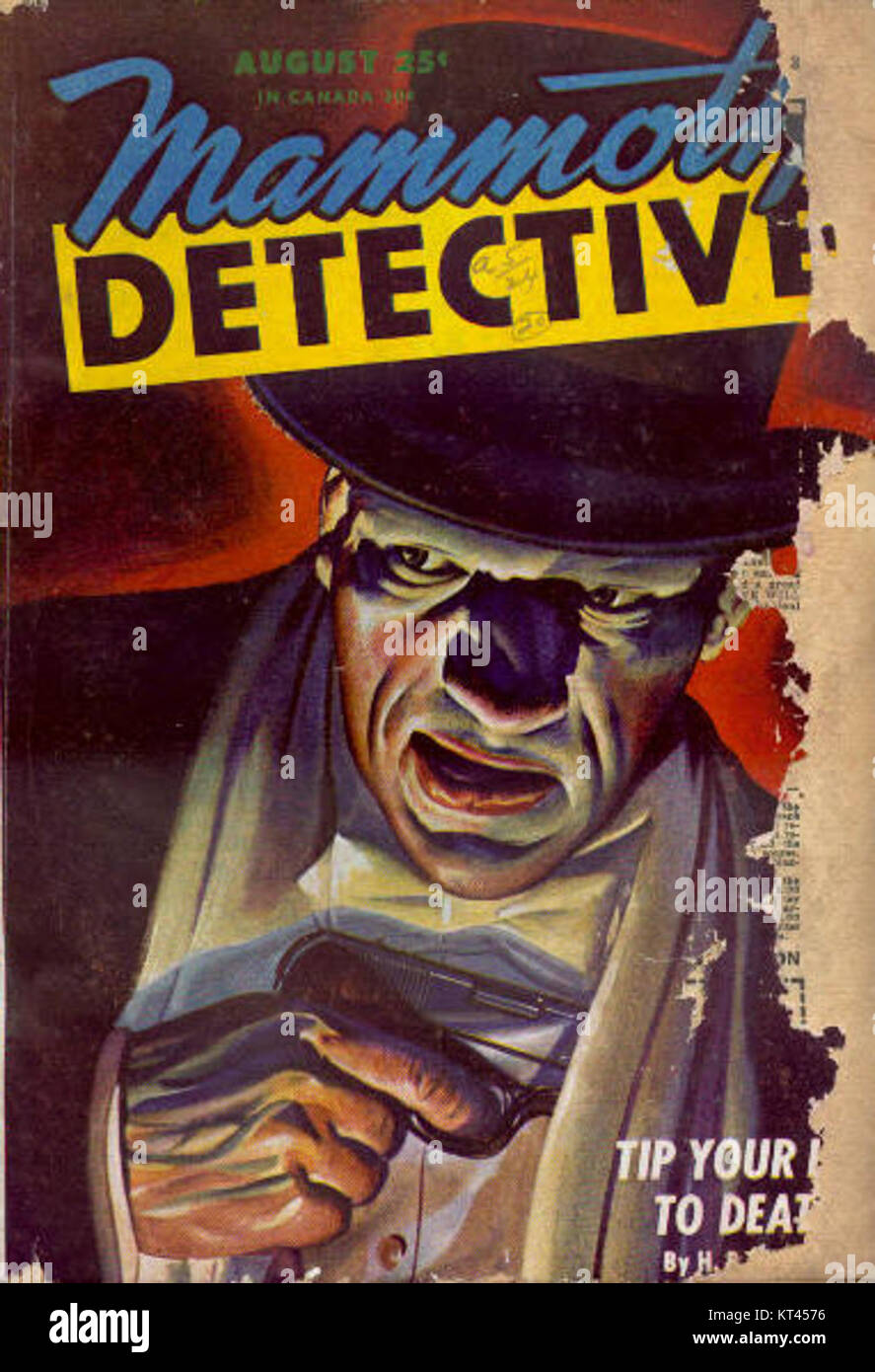 A 1946 film titled 'Mammoth Detective,' likely featuring a detective ...