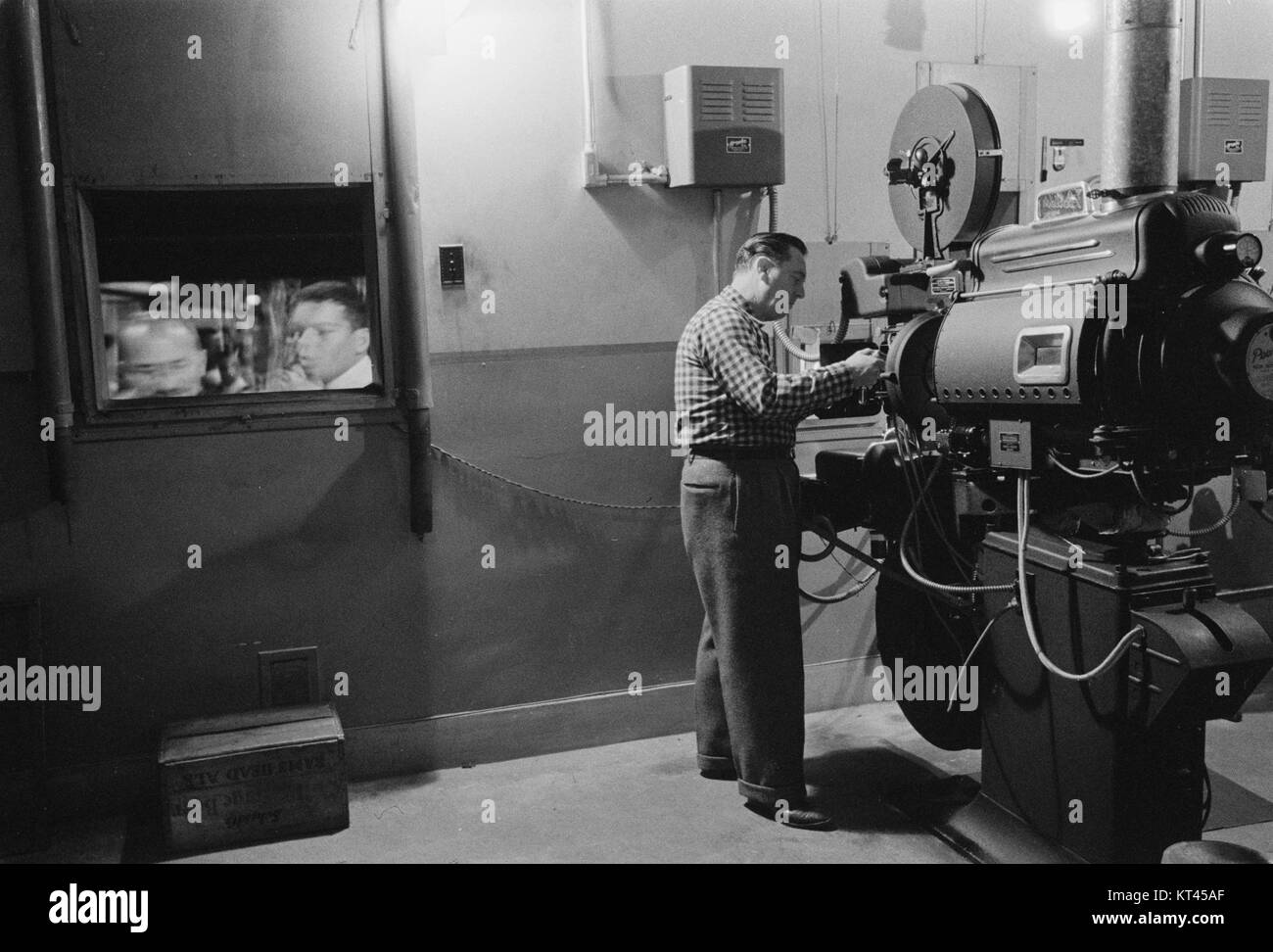 1950s film projector hi-res stock photography and images - Alamy