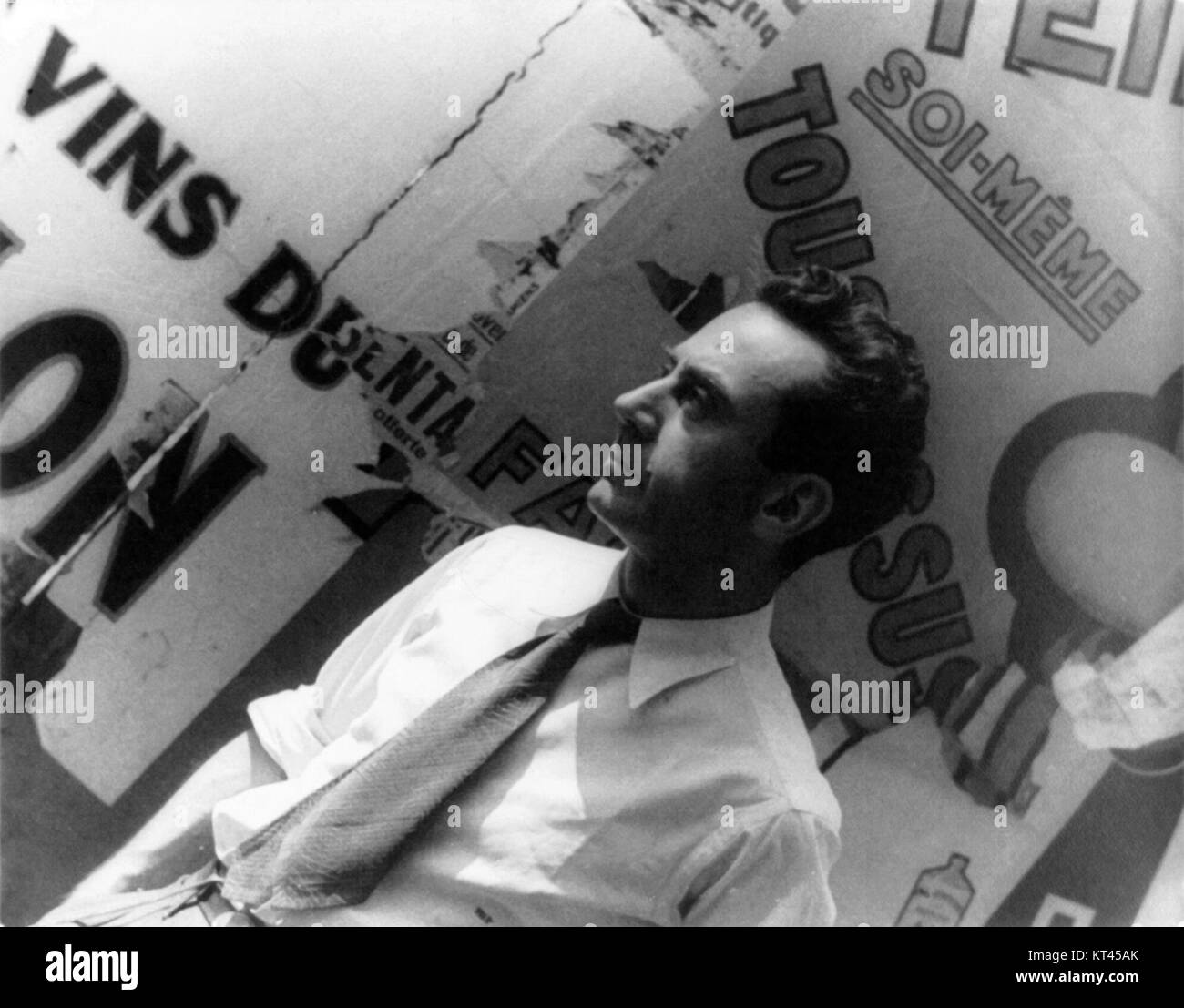 The photograph 'Man Ray by Carl Van Vechten, 1934' captures the famous ...