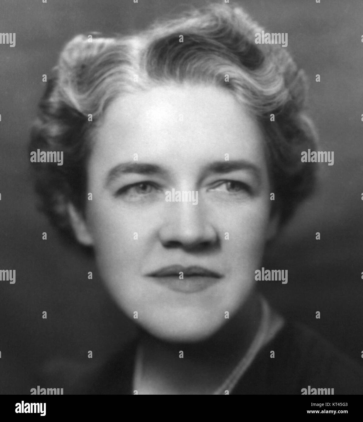 This is a cropped portrait of Margaret Chase Smith, an influential ...