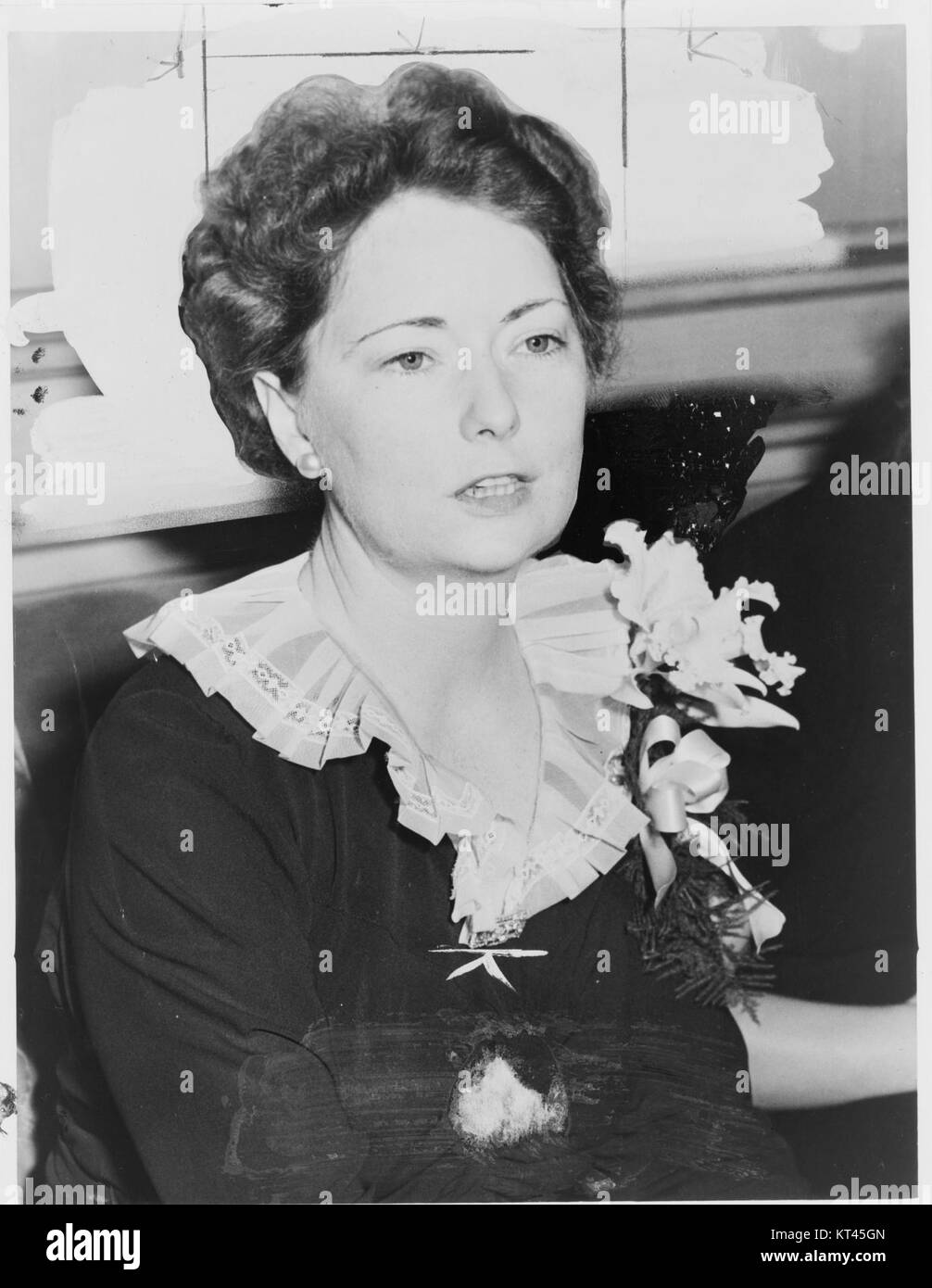 A portrait of Margaret Mitchell, the American author best known for her ...