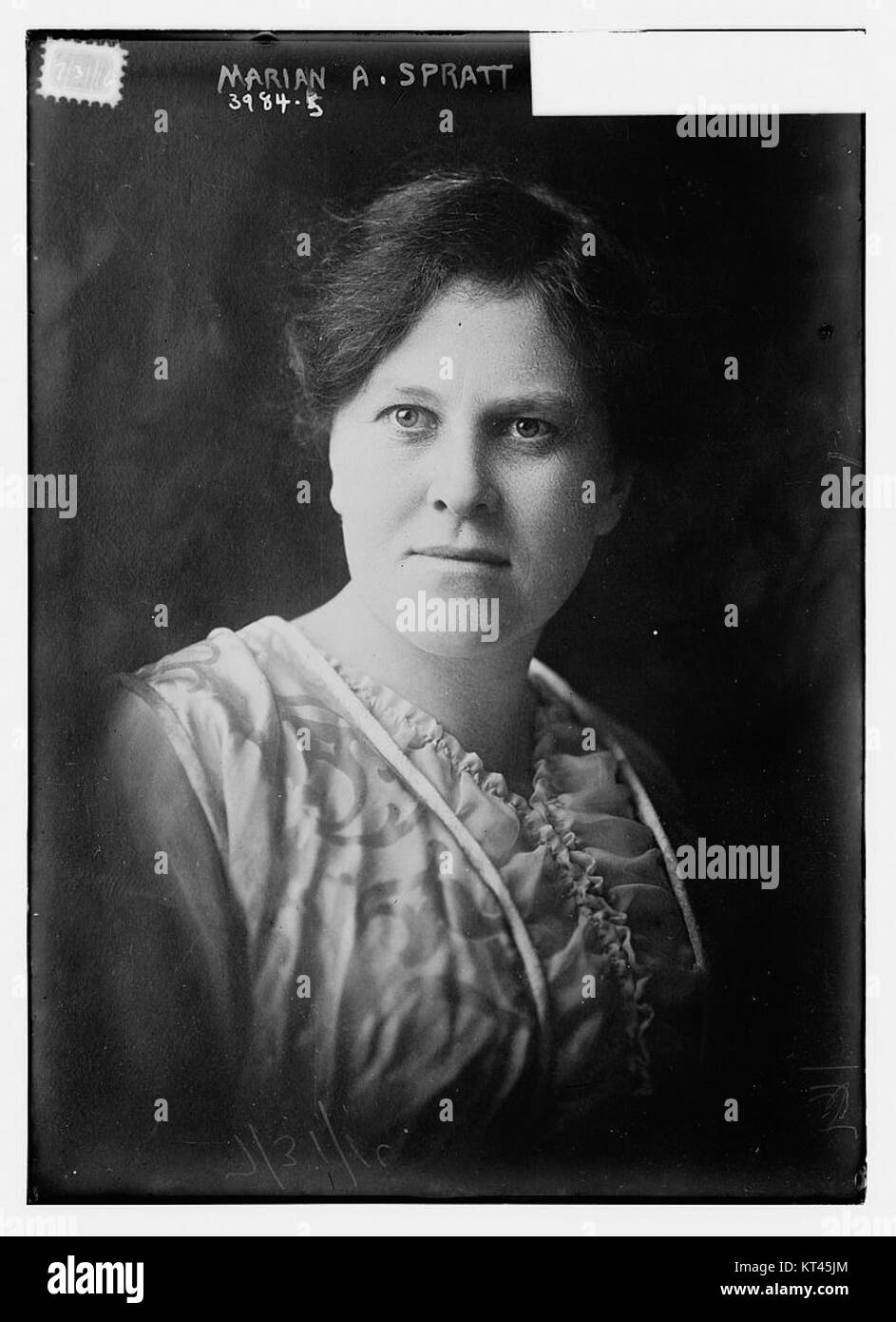 This image features Marian A. Spratt, an individual known for their ...