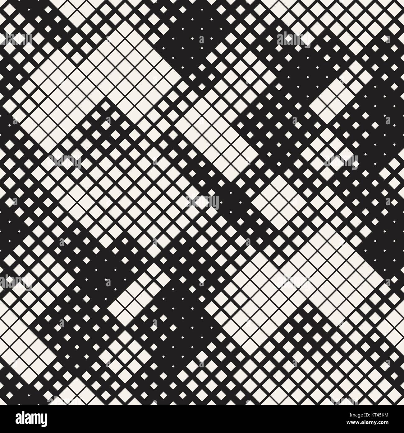 Modern Stylish Halftone Texture. Endless Abstract Background With ...