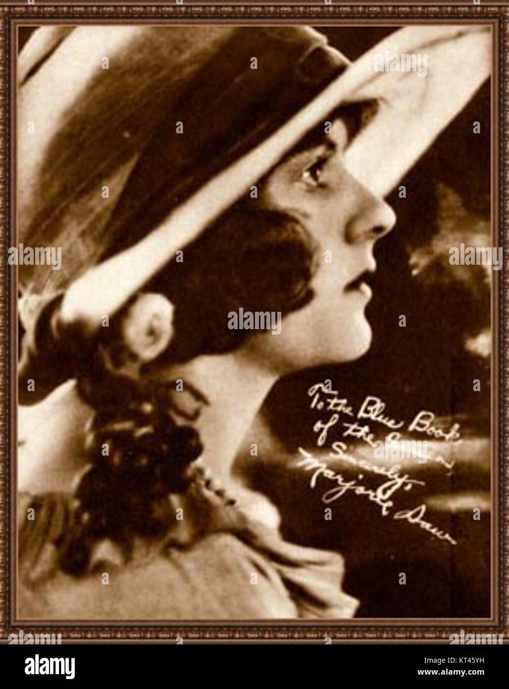 Actress Marjorie Daw