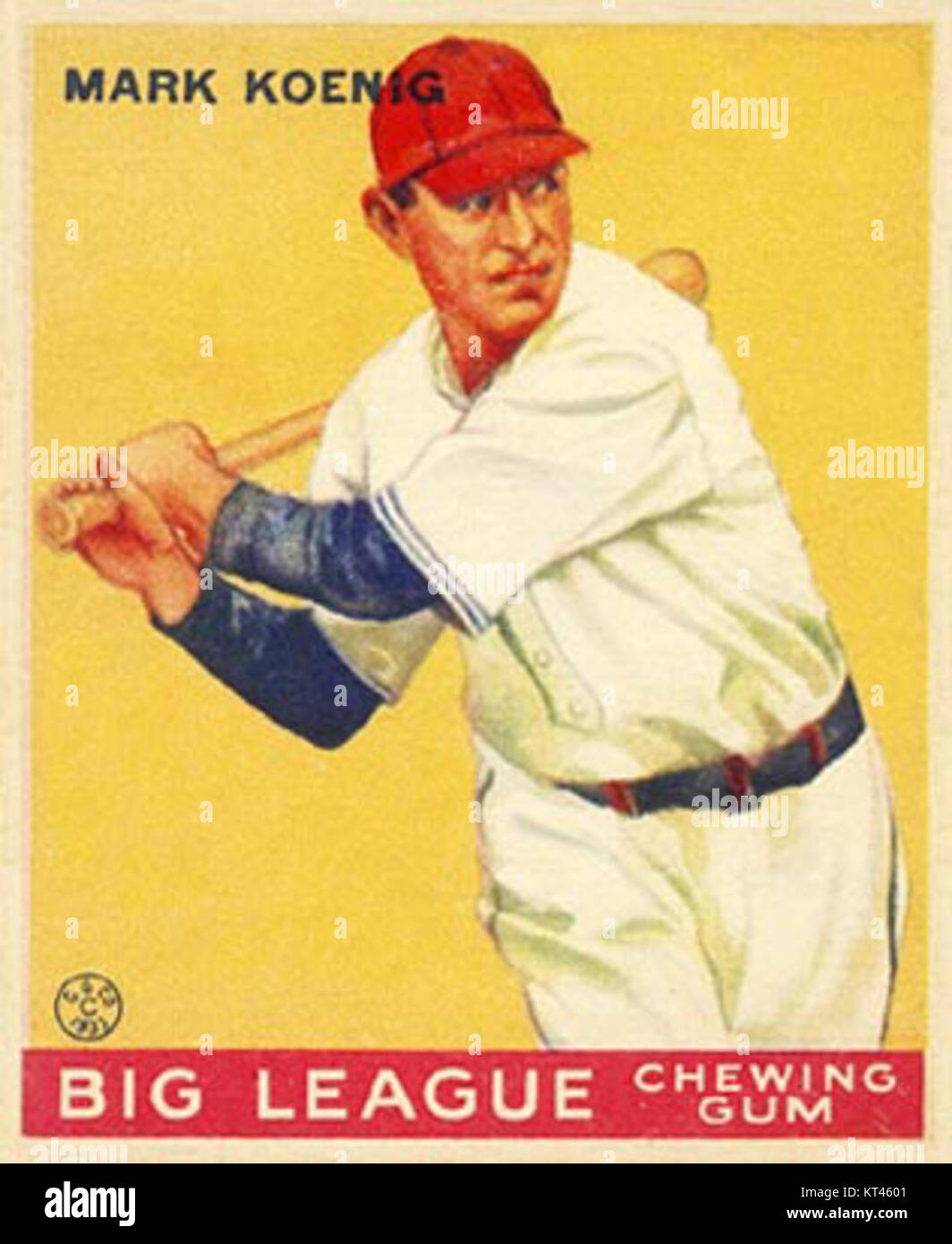 The Mark Koenig Goudey card is a collectible baseball card from the ...